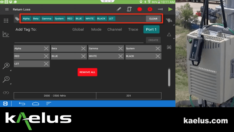 Videos | PIM Testing | Sweep Testing | Kaelus
