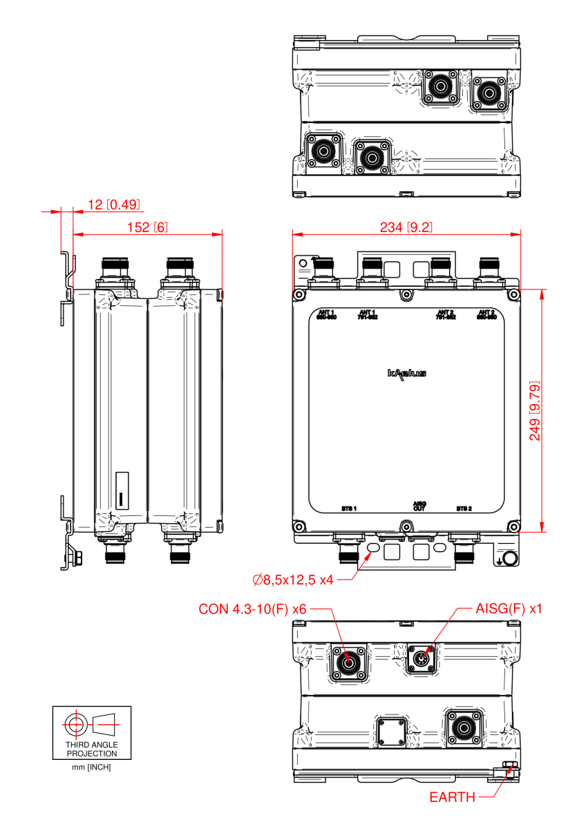 Kaelus MI-165 | TMA TWIN 800/900 | Kaelus