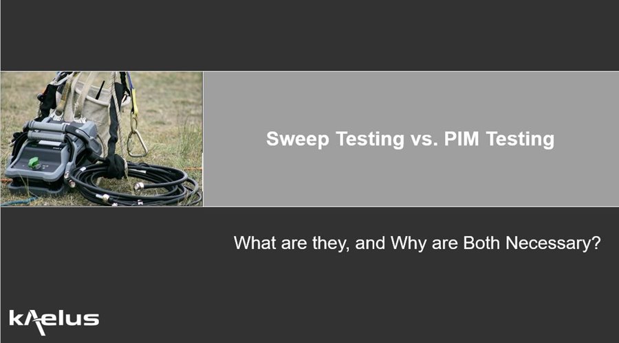 Videos | PIM Testing | Sweep Testing | Kaelus