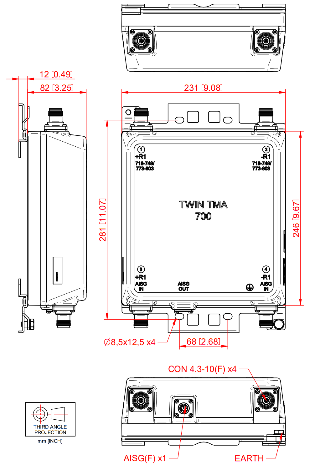 TMA2147 | MI-161 | TWIN TMA 700 | Kaelus